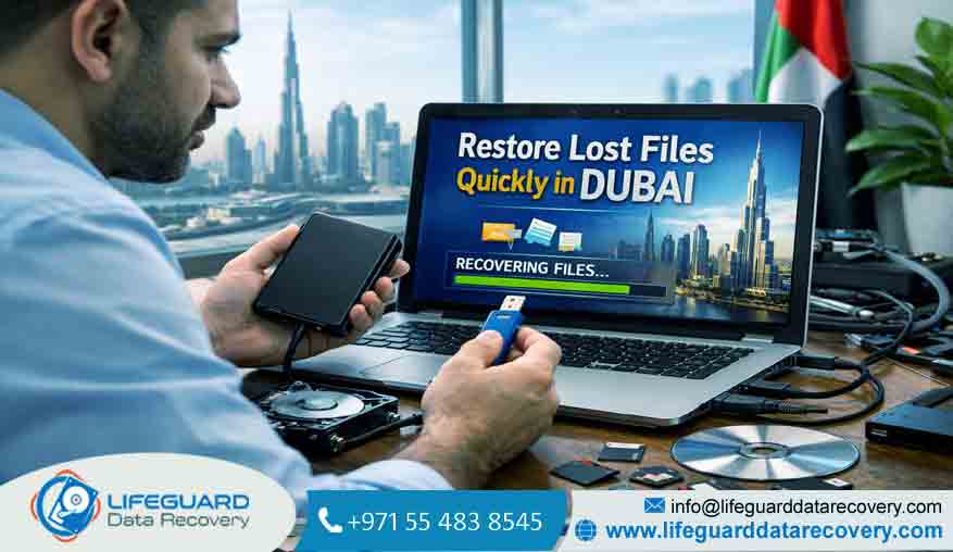 Emergency SSD Recovery Services Dubai - LifeGuard Data Recovery